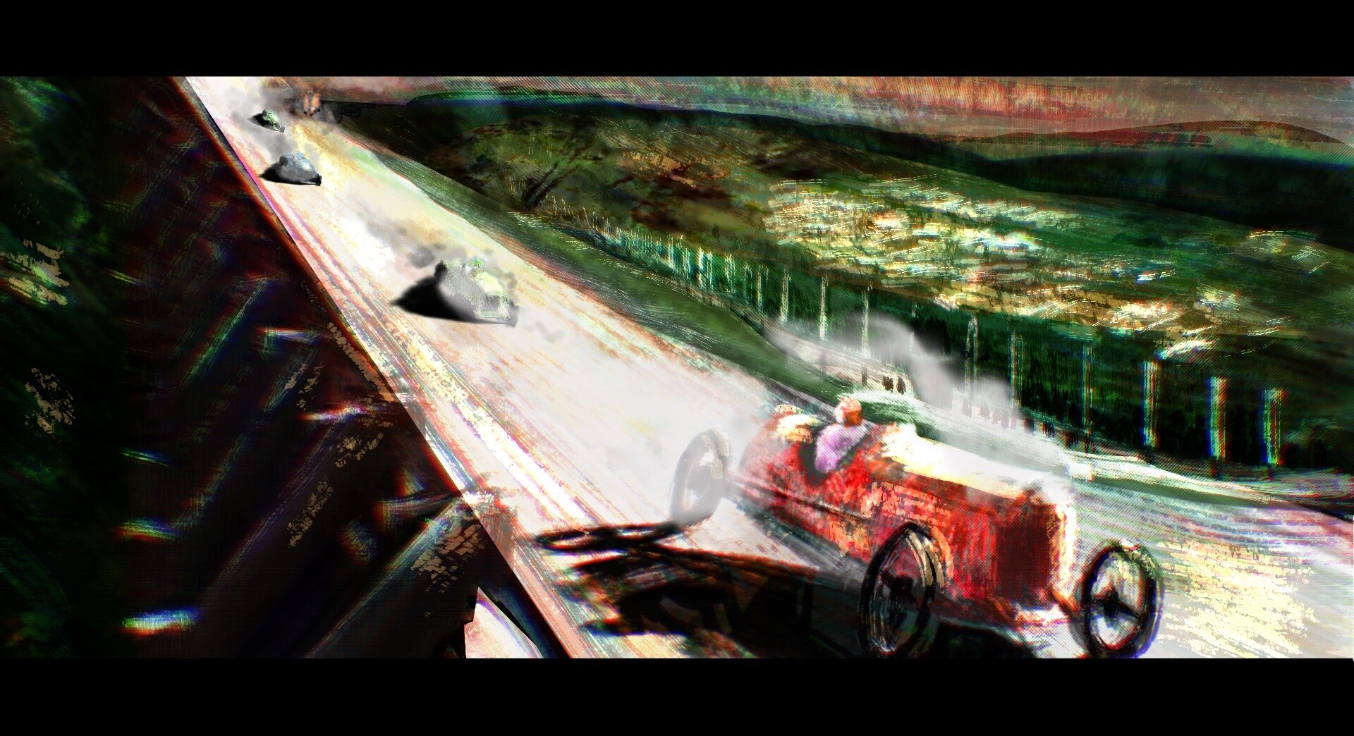 ArtStation - Race in racing track in 1927-30