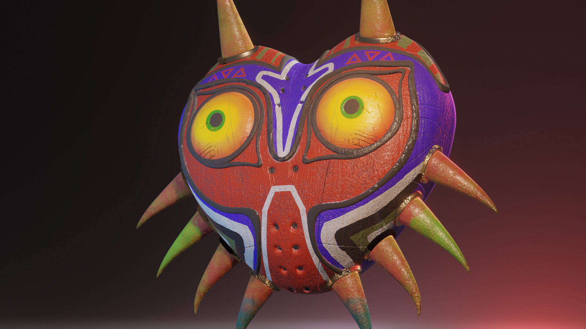 ArtStation - 梅祖拉的假面_Majora's Mask