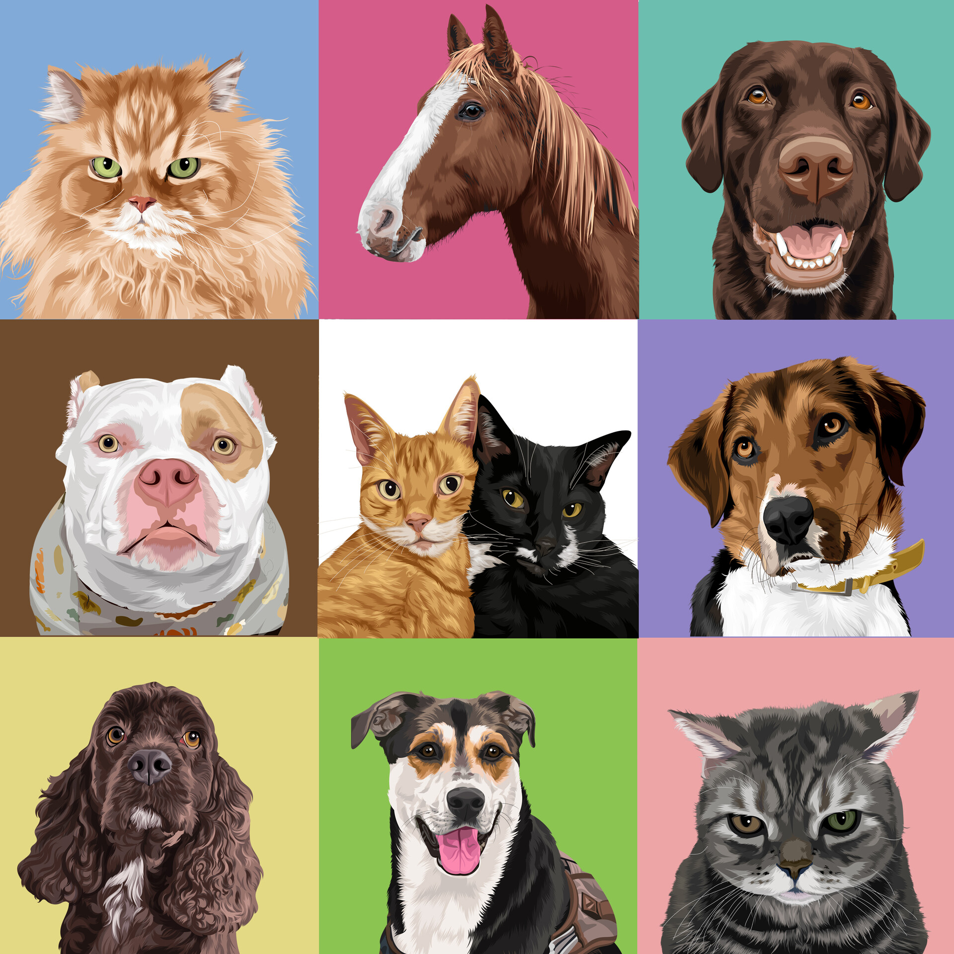 ArtStation - pet vector