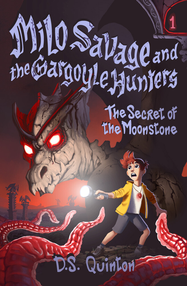 ArtStation - Milo Savage and the gargoyle Hunters - middle grade horror ...