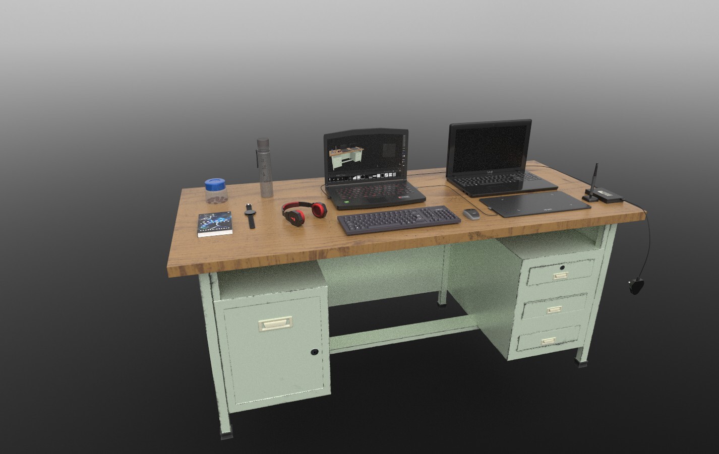 ArtStation - working table