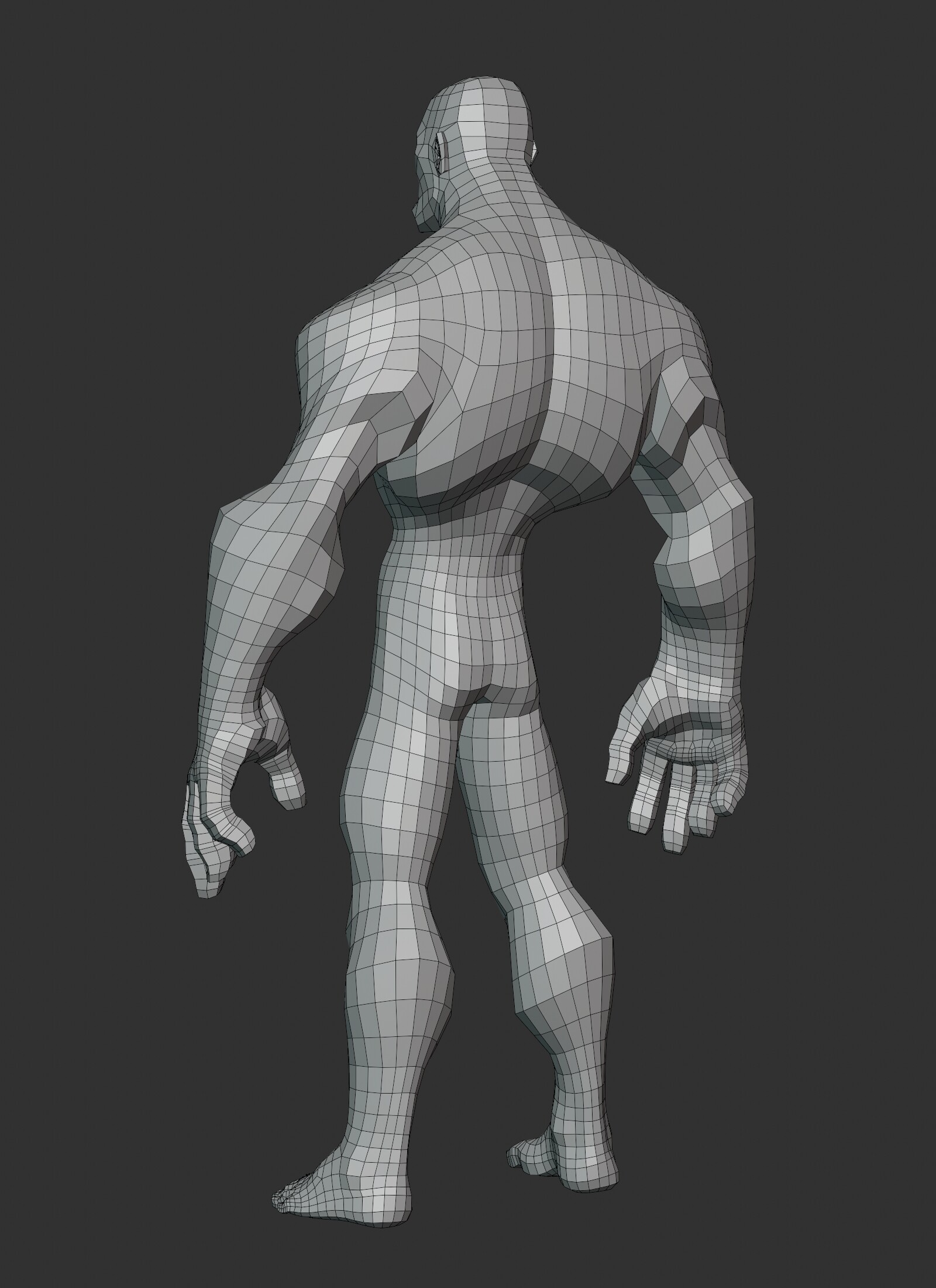 George Zaky - Stylized Hero Lowpoly Basemesh V3