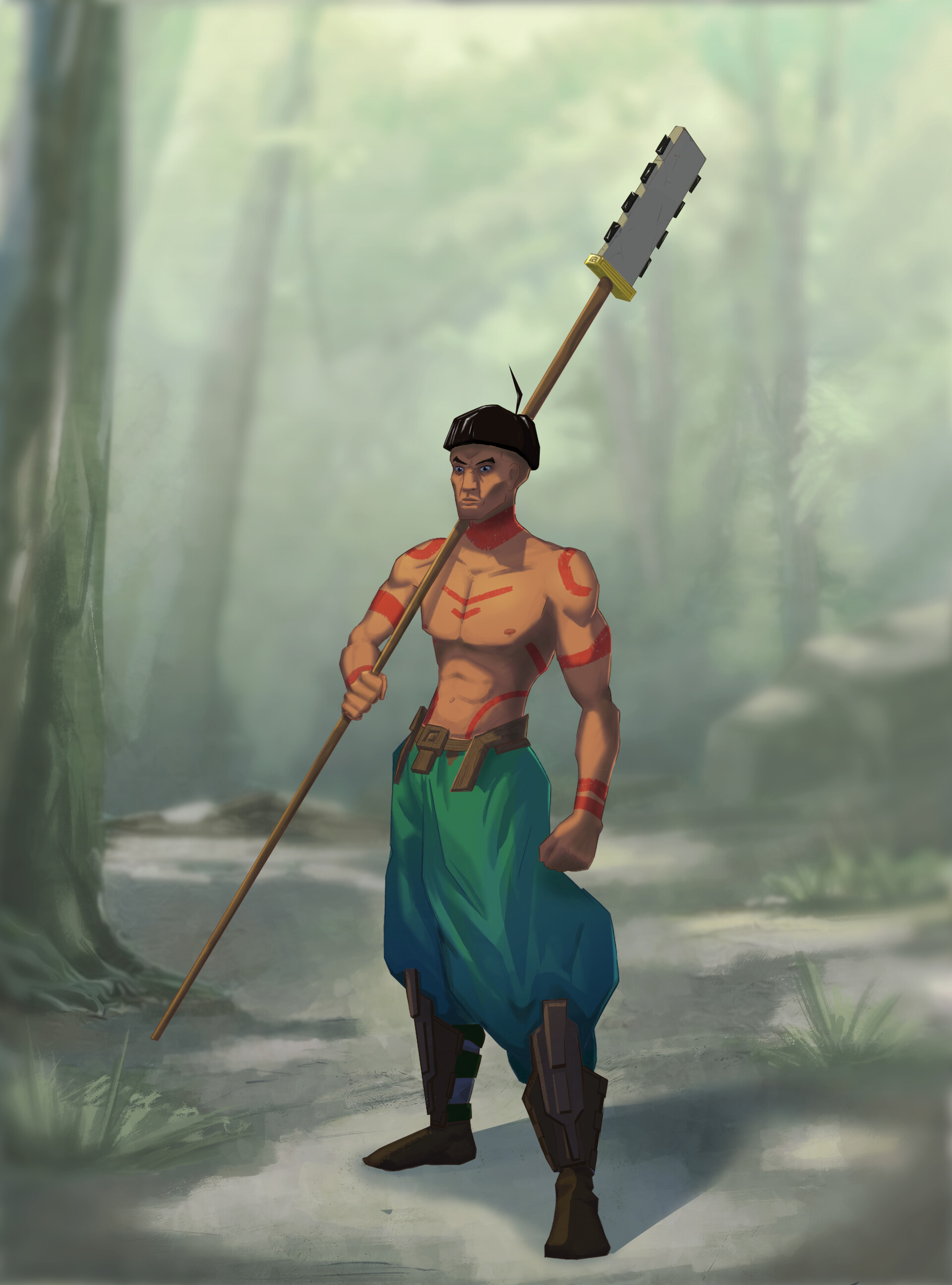 ArtStation - Mayan Guard