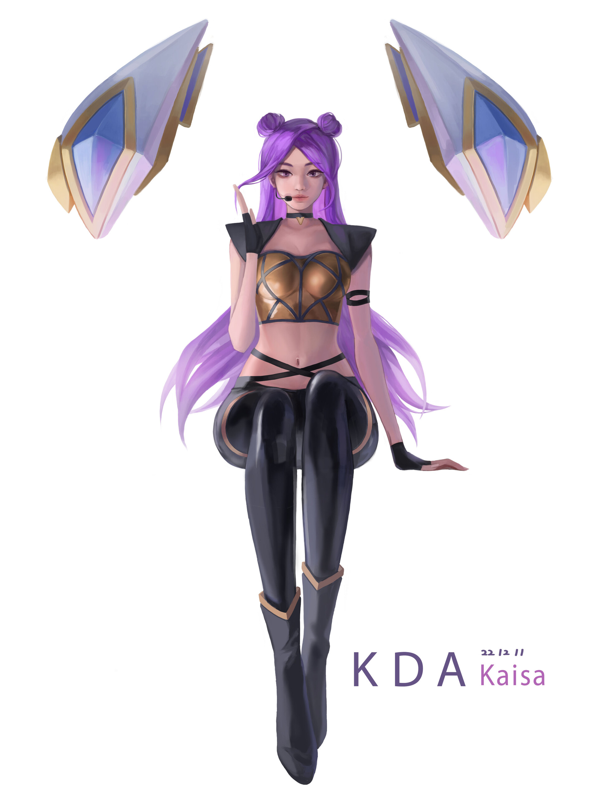ArtStation - KDA Kaisa FanArt