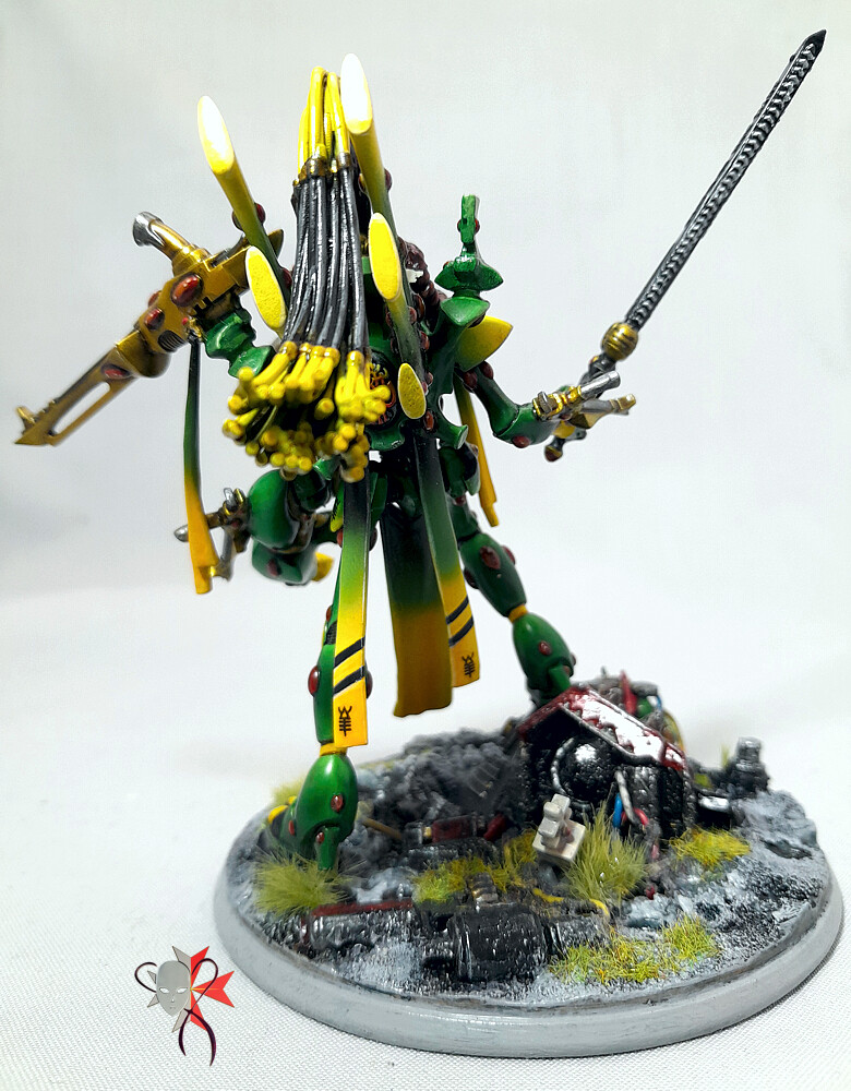 Joseph Vella - Aeldari Wraithlord -Iskandar Star Seeker - Warhammer 40k ...