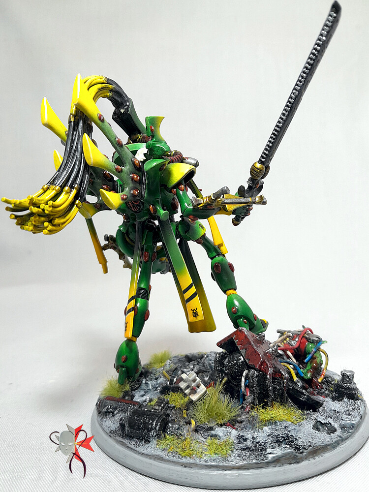 Joseph Vella - Aeldari Wraithlord -Iskandar Star Seeker - Warhammer 40k ...