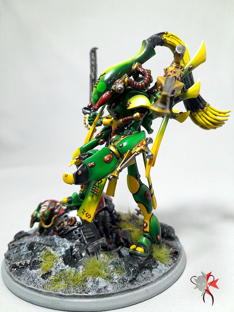 Joseph Vella - Aeldari Wraithlord -Iskandar Star Seeker - Warhammer 40k ...