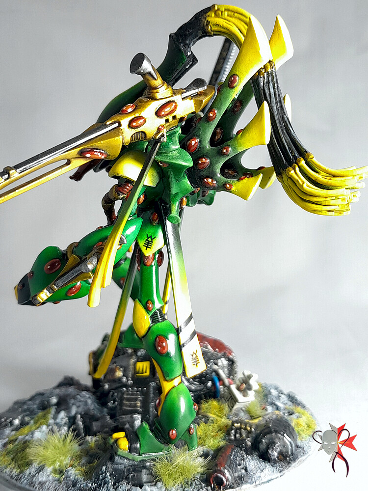 Joseph Vella - Aeldari Wraithlord -Iskandar Star Seeker - Warhammer 40k ...