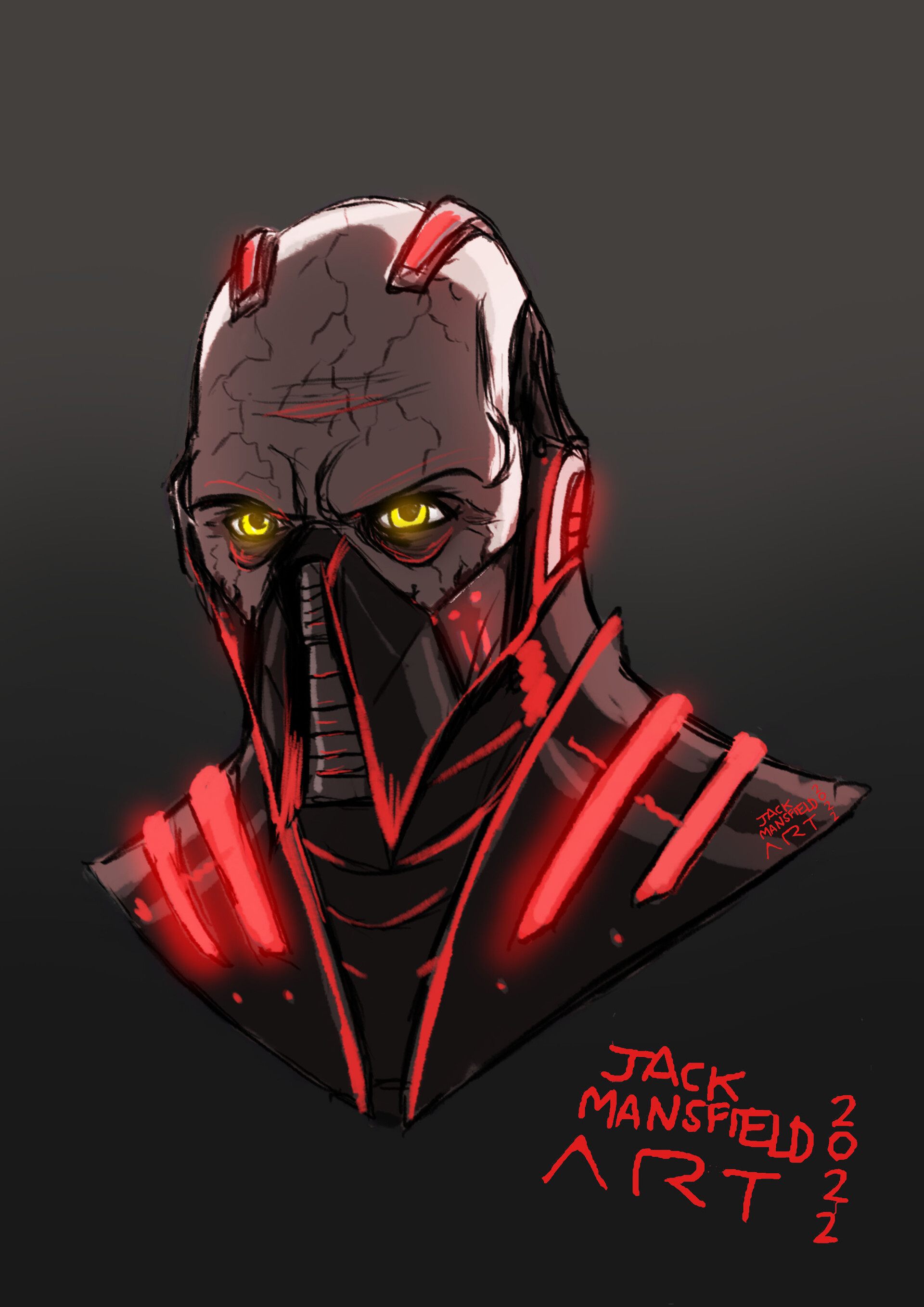 ArtStation - Sith Lord sketch
