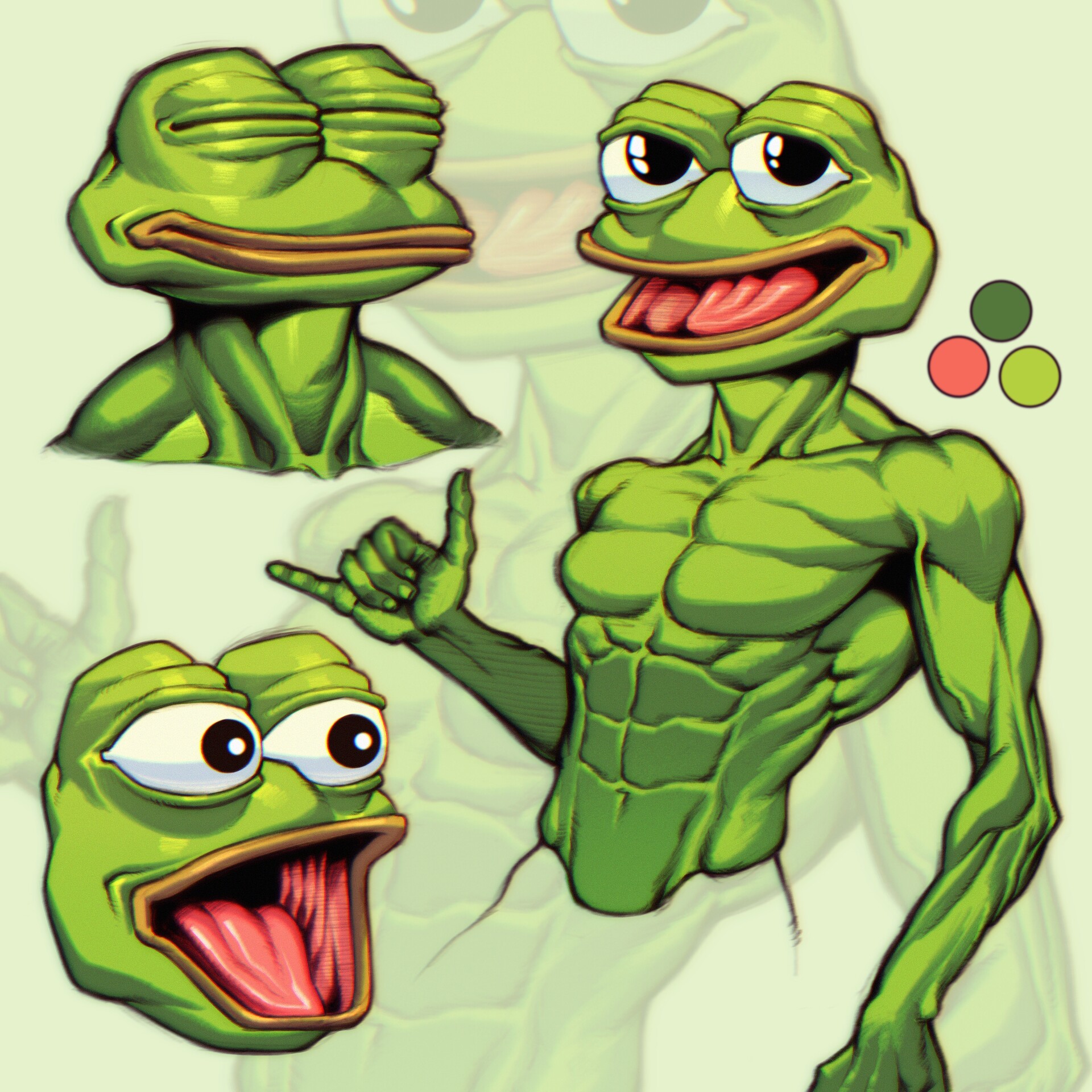 ArtStation - Chill Pepe
