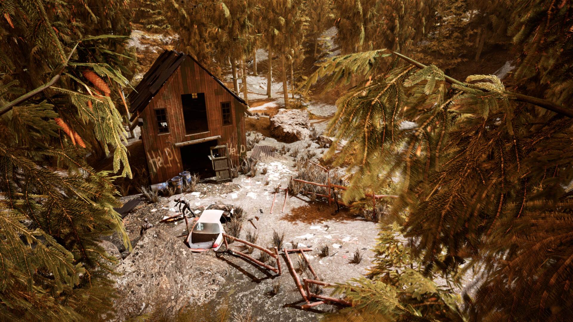 Nicholas Francavilla - Zombie Apocalypse Barn (Art test)