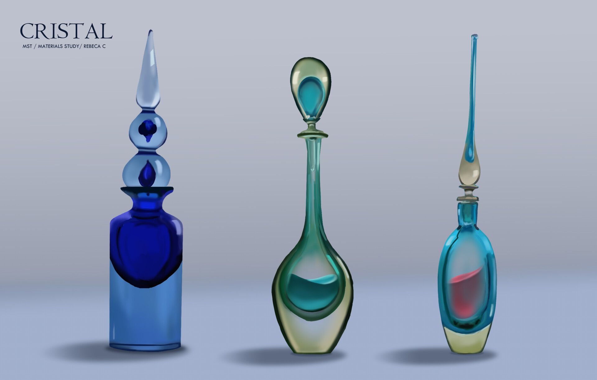 ArtStation - Materials study