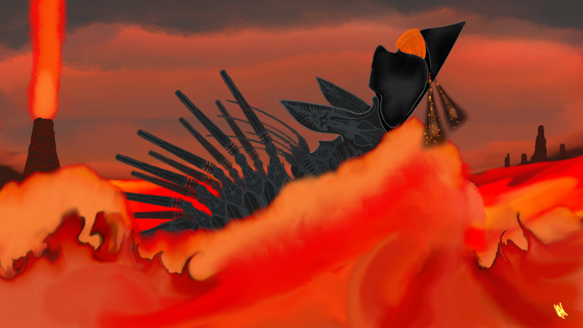 ArtStation - The Shroud of Vulcan (Spectember 2022 pt.4)