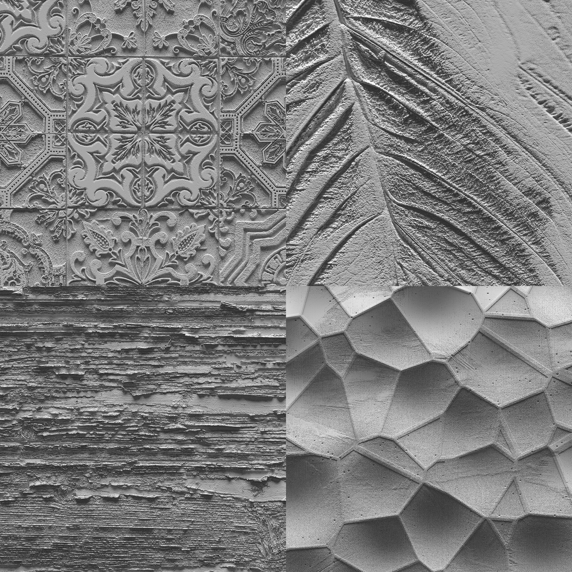 ArtStation - Concrete/Plaster Artworks