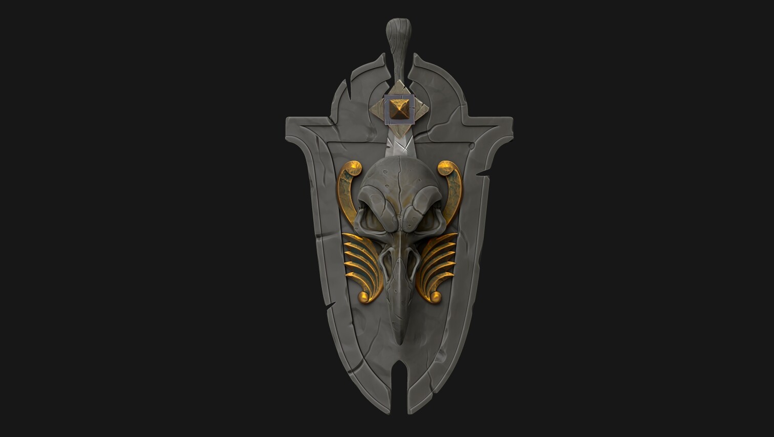 ArtStation - vulture shield