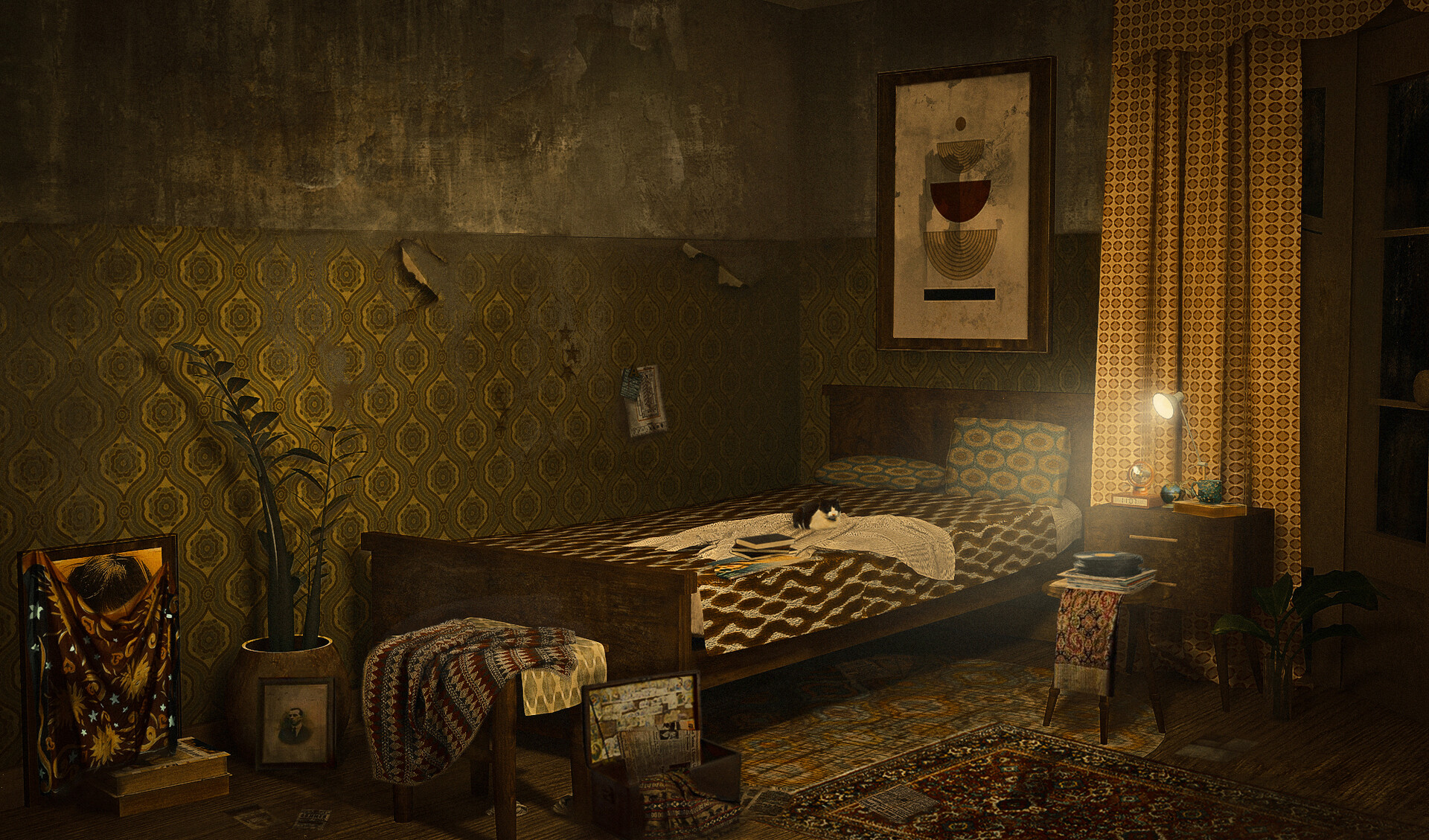 ArtStation - Room Set Design