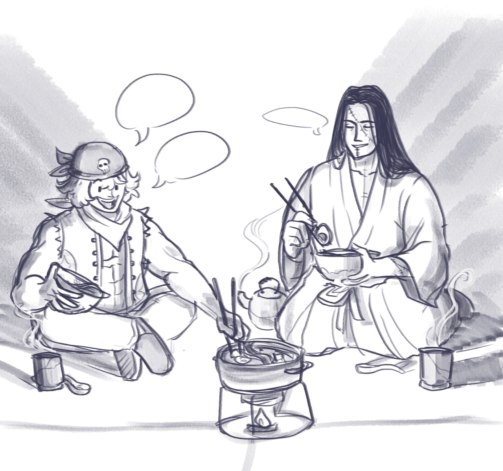 ArtStation - Stitch Thistle's Early Riser Breakfast Club