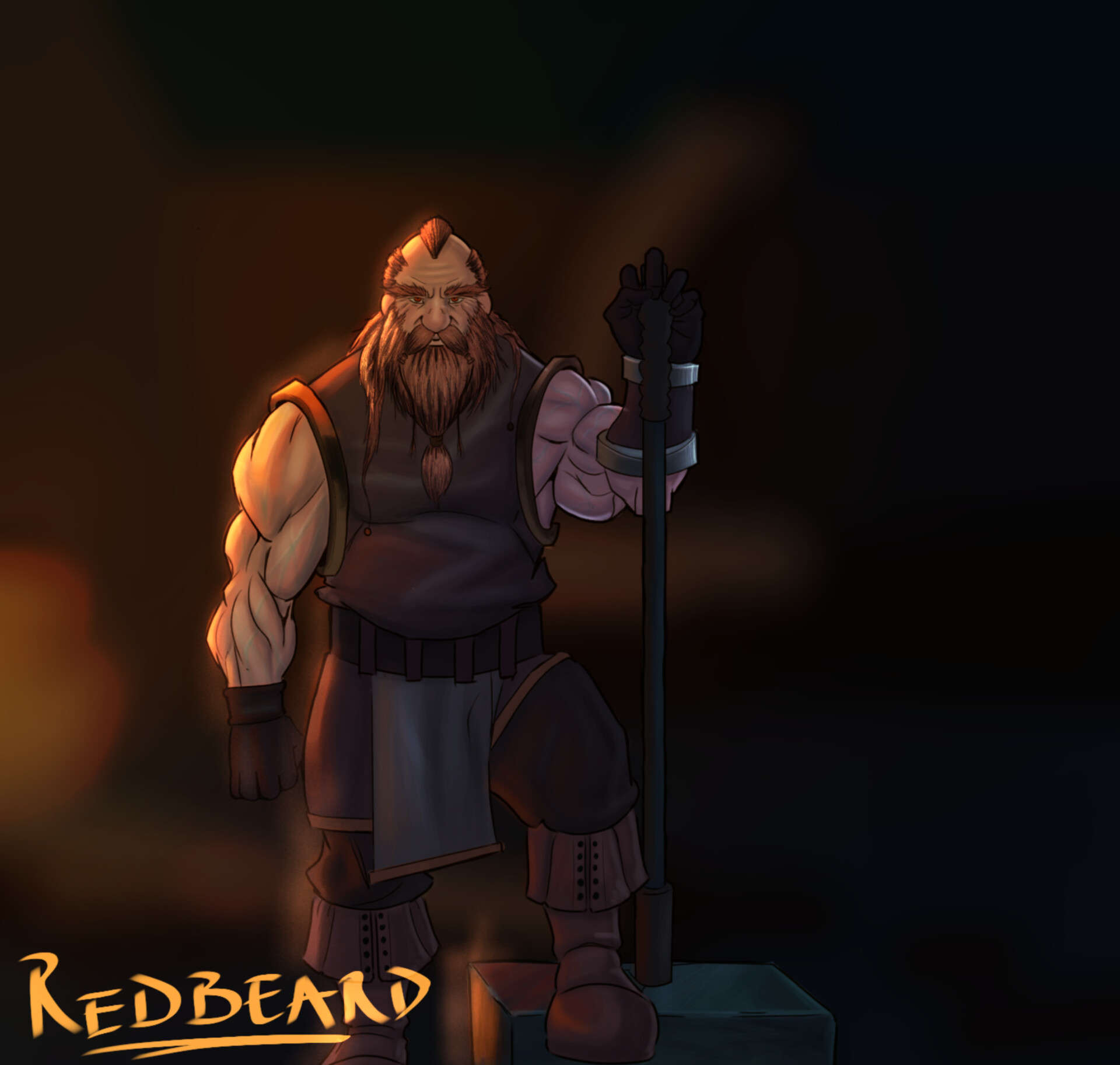 ArtStation - Dwarf character illustration art