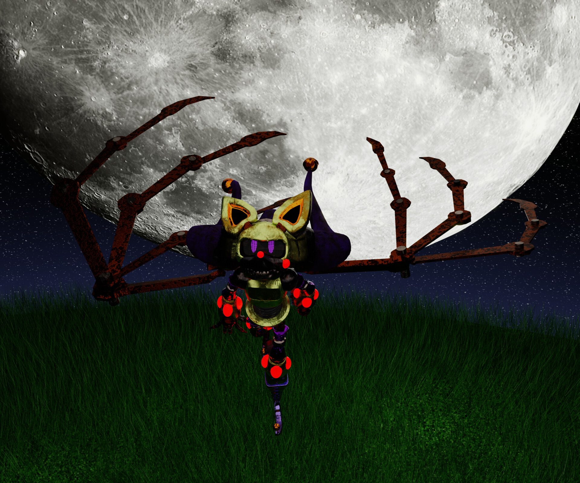 Zixen Vernon - Rusted Bat Jester