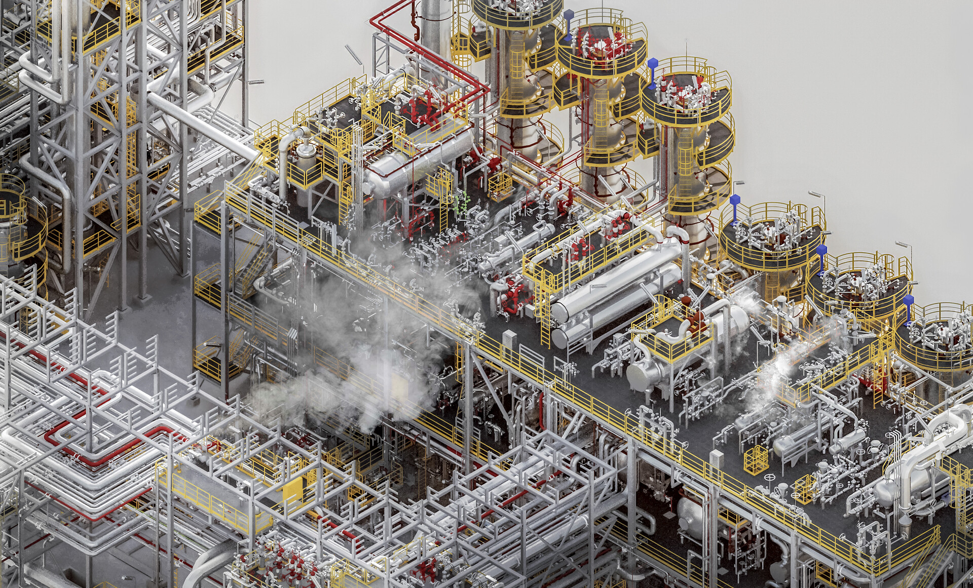 ArtStation - Industrial Oil Refinery