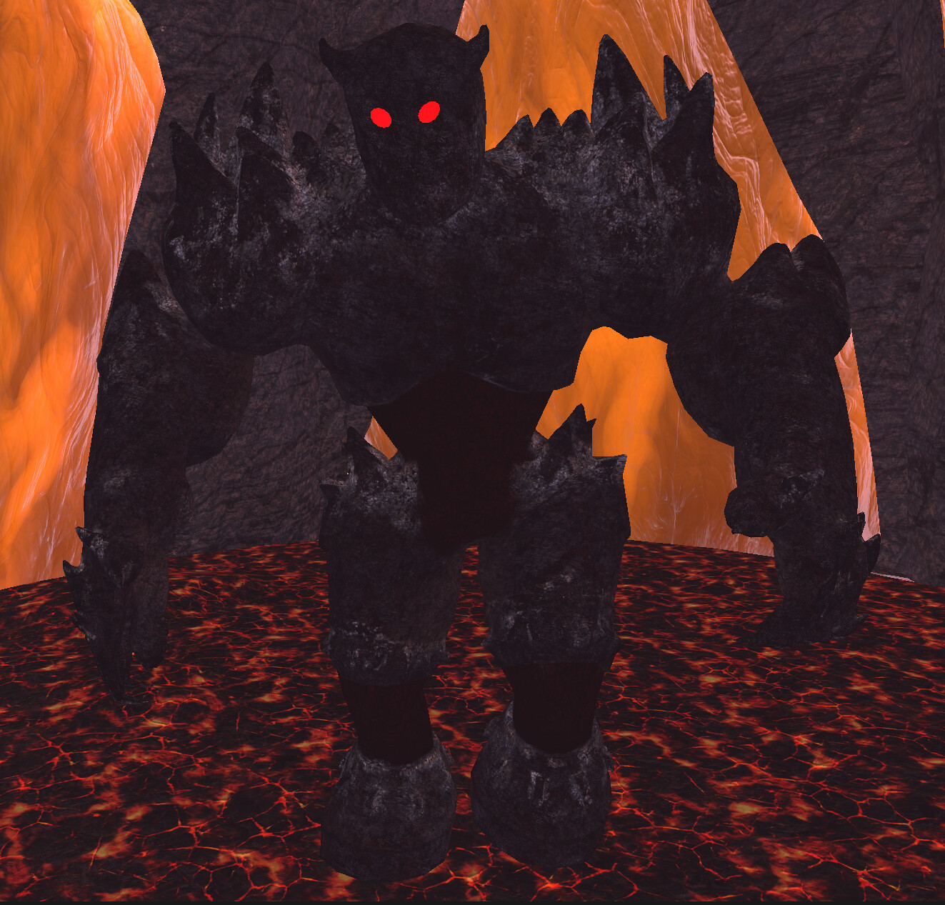 ArtStation - Lump the Hell Spawn Golem