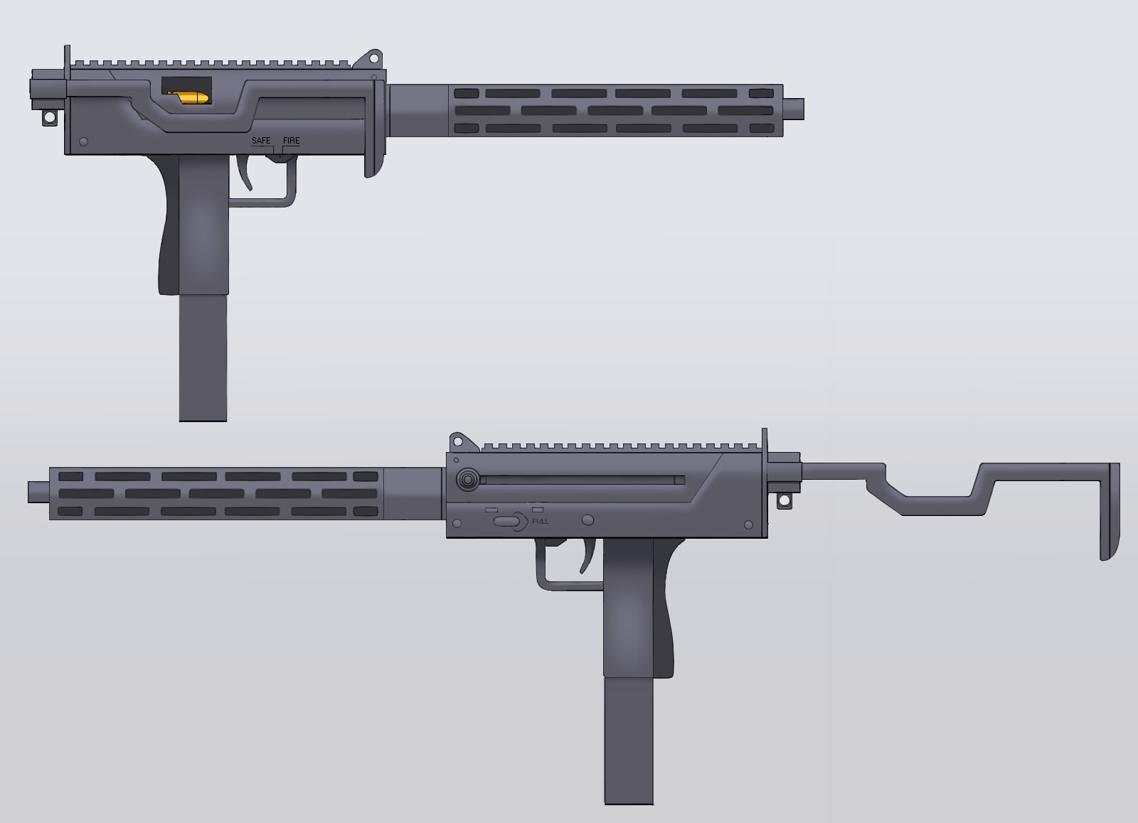 ArtStation - Modified MAC-10