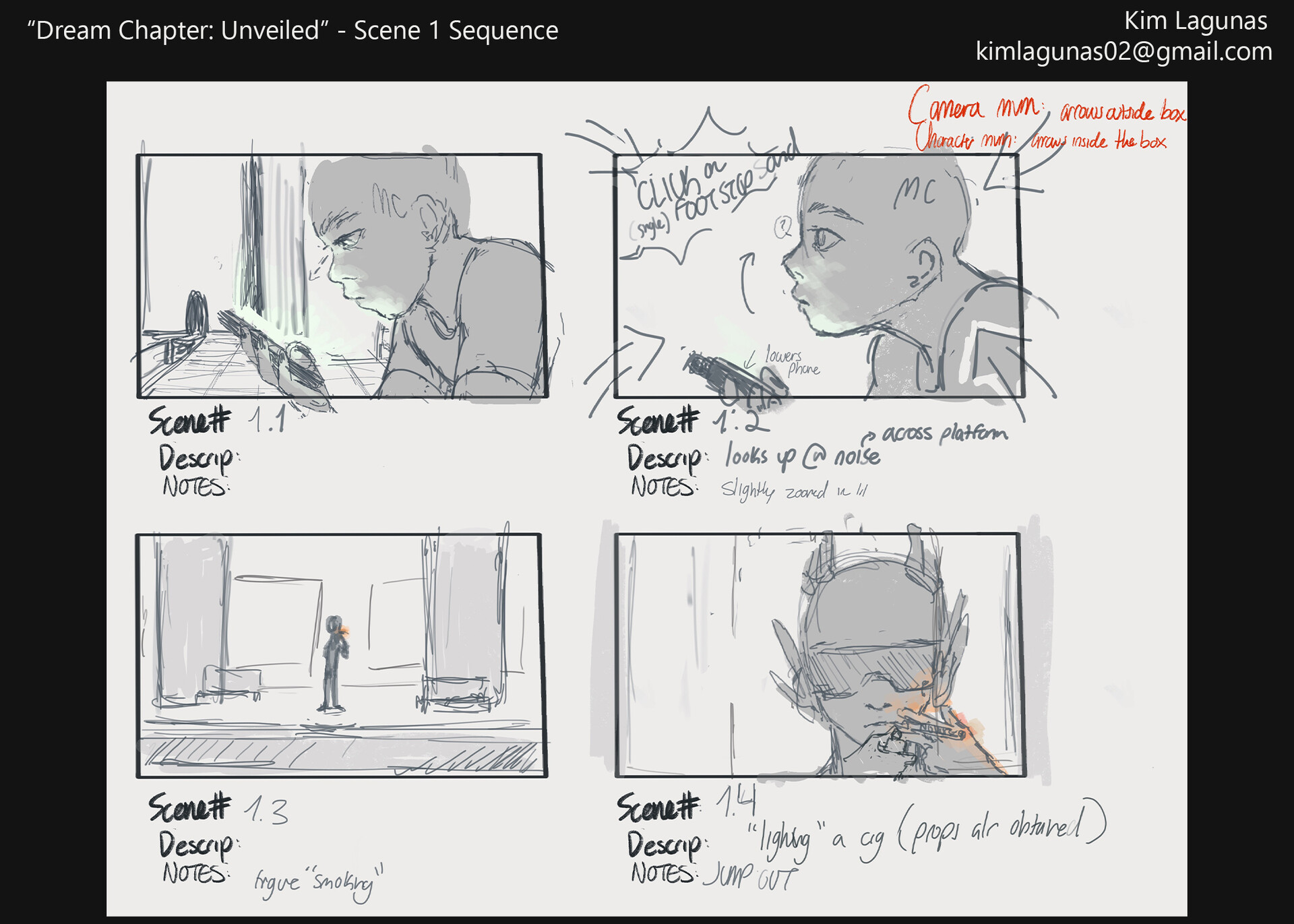 ArtStation - "Dream Chapter: Unveiled" - Scene 1 Sequence