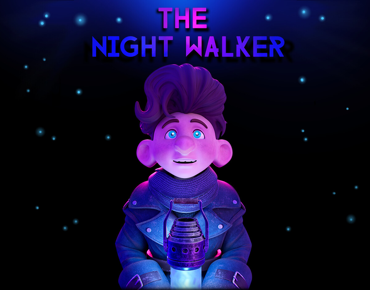 ArtStation - "The Night Walker" Film Poster