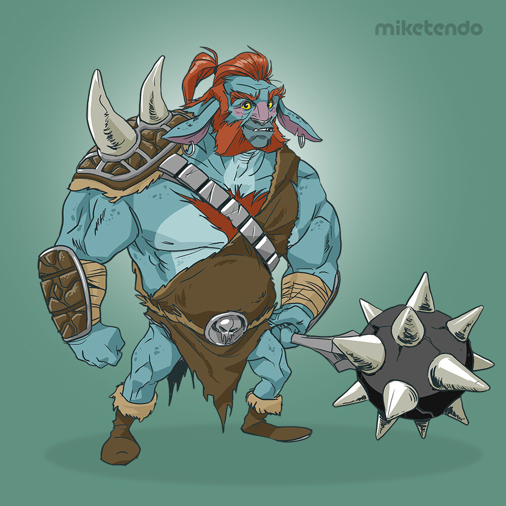 ArtStation - Erdan the Firbolg