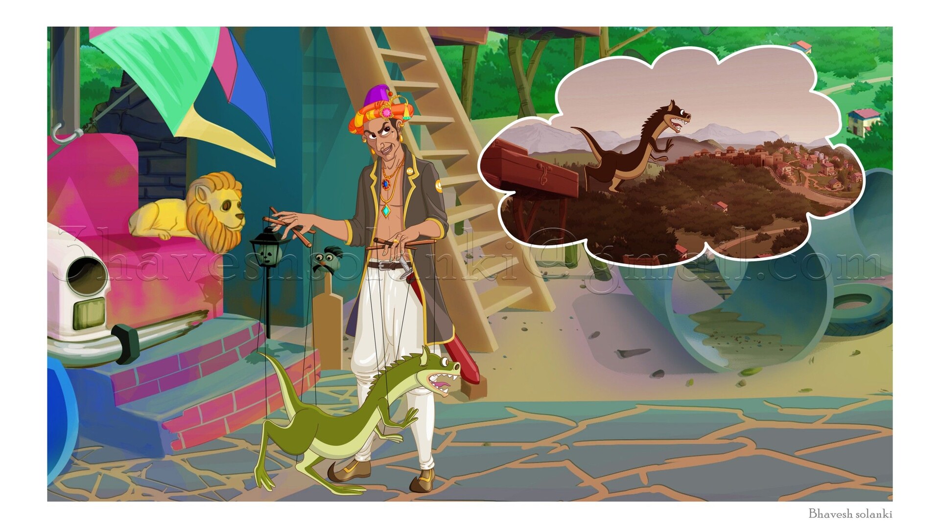 ArtStation - Puppet king_02