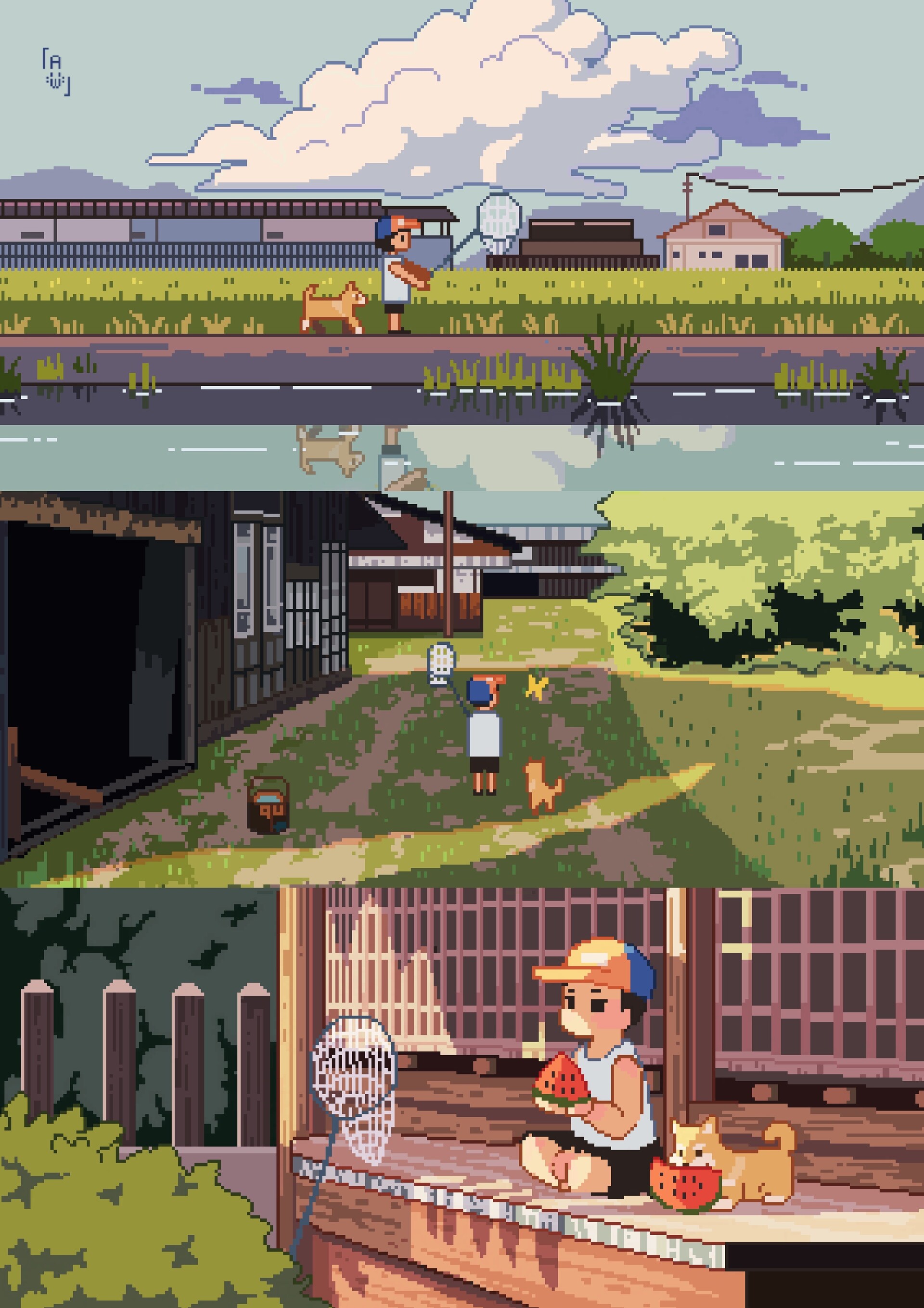 ArtStation - Summer vacation