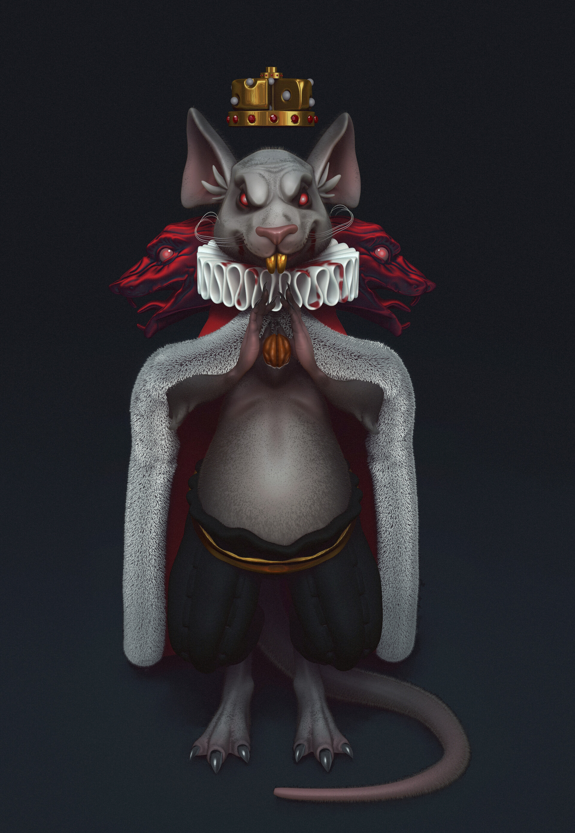ArtStation - The Mouse King. Christmas Contest