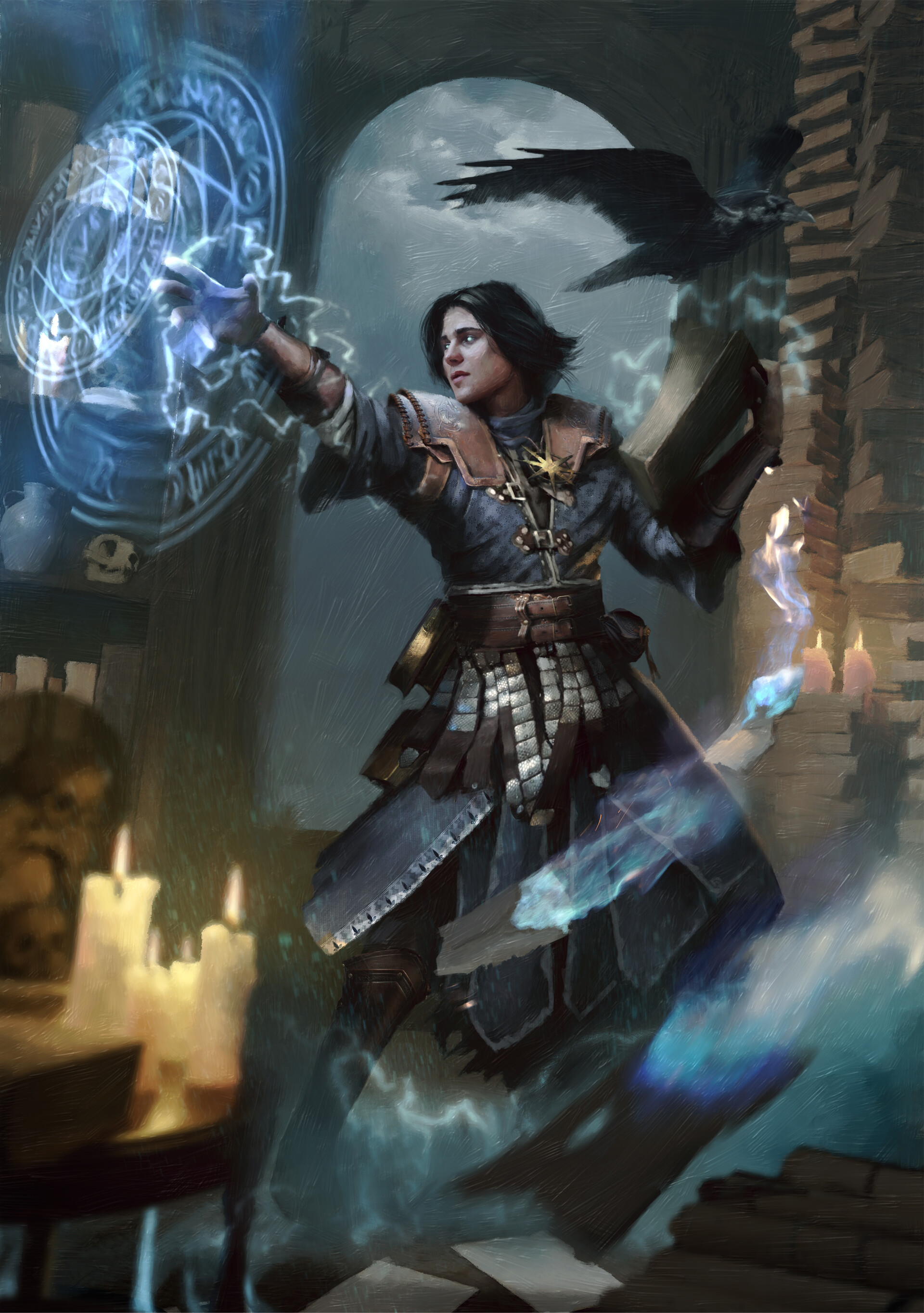 ArtStation - Timeo - D&D Wizard Character