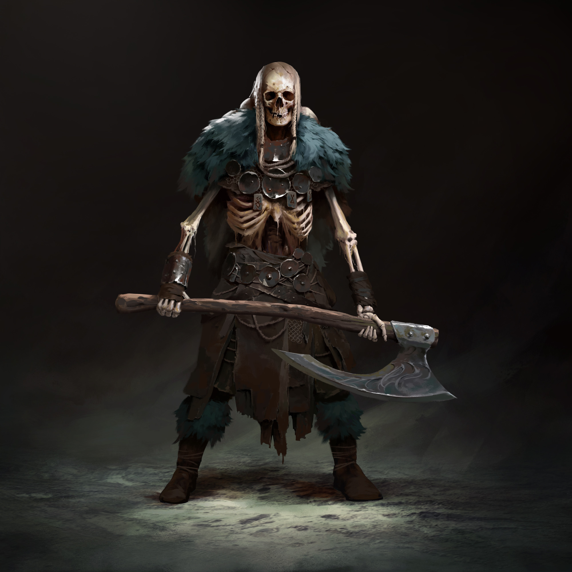 max-kostin-geistbound-skeletal-warrior-1a.jpg (2000×2000)
