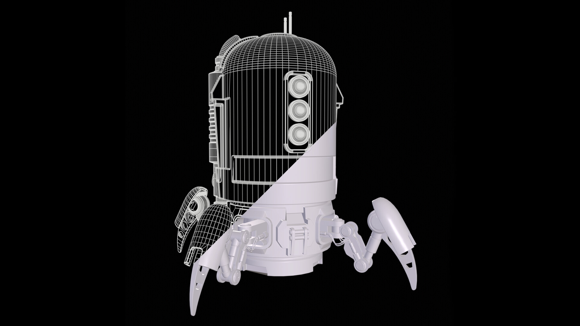 Spider Bot Texturing by Akshat Singhal — ProUser.Me