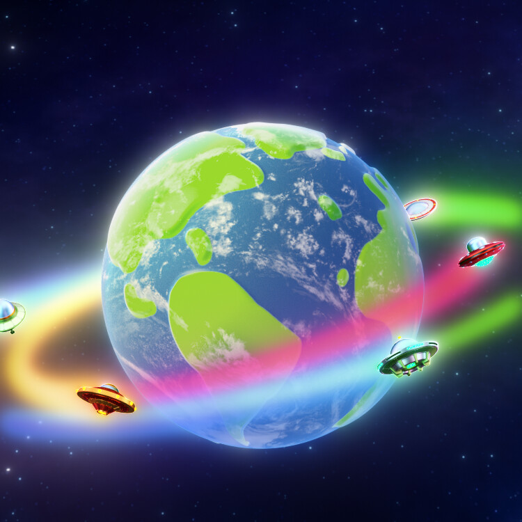 ArtStation - UFO fleet