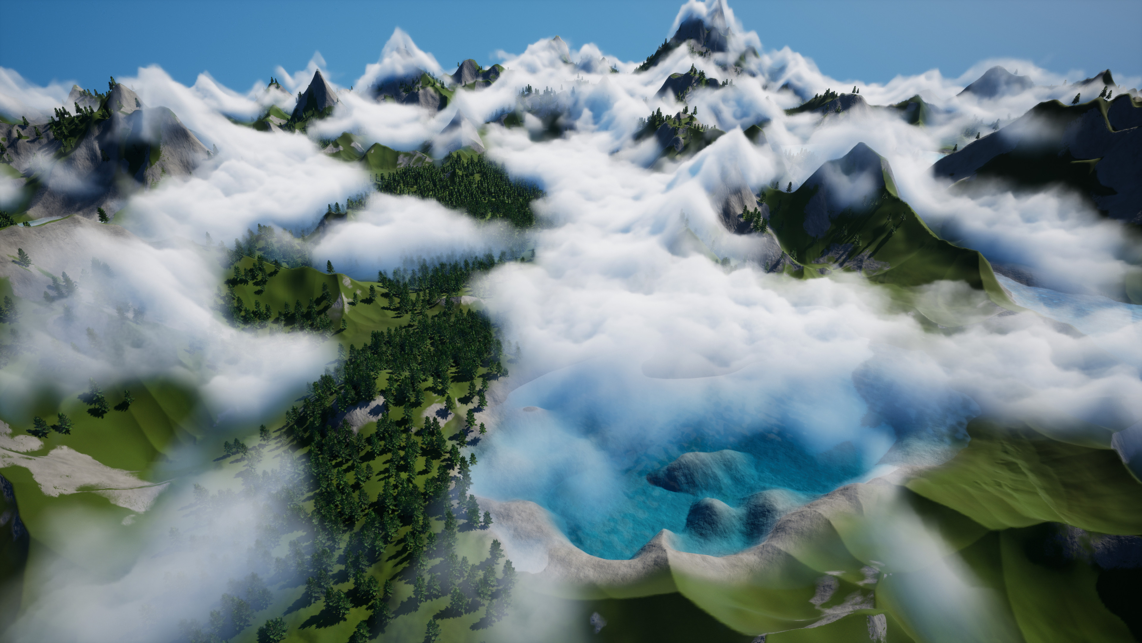 Isaac McLelland - Cloudscapes - UE5 Volumetric Clouds
