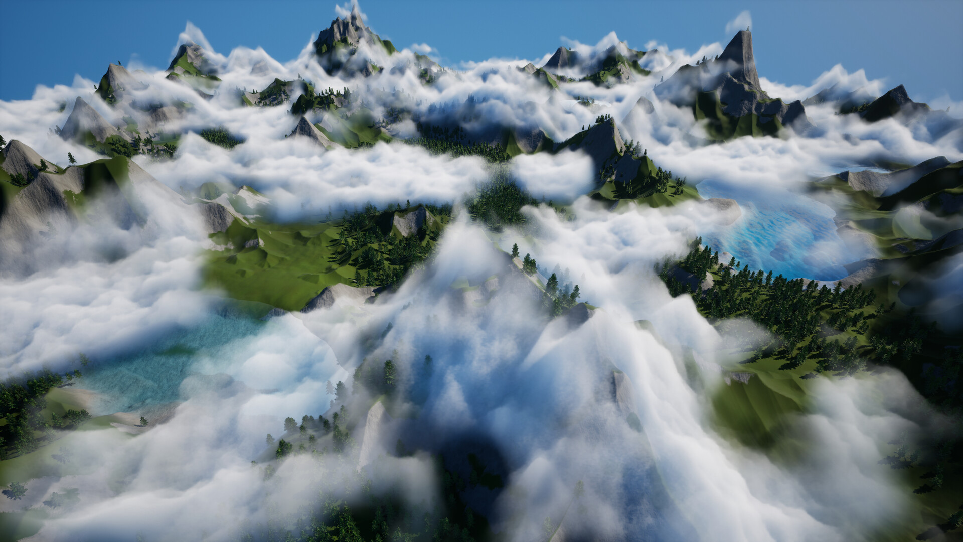Isaac McLelland - Cloudscapes - UE5 Volumetric Clouds