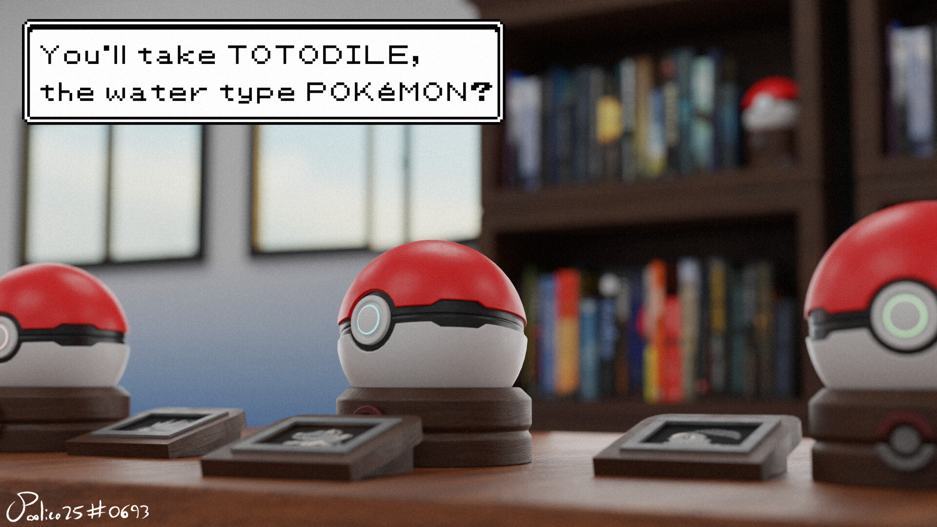 ArtStation - PokeCrystal Starters