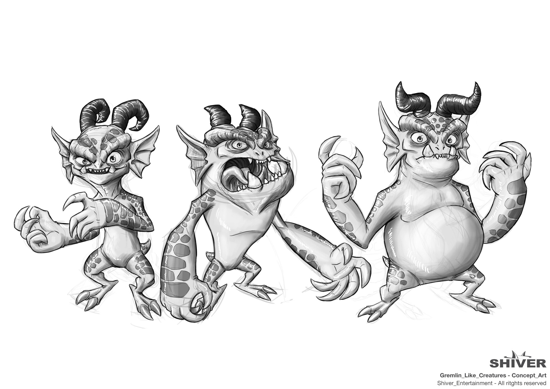 creatures like gremlins