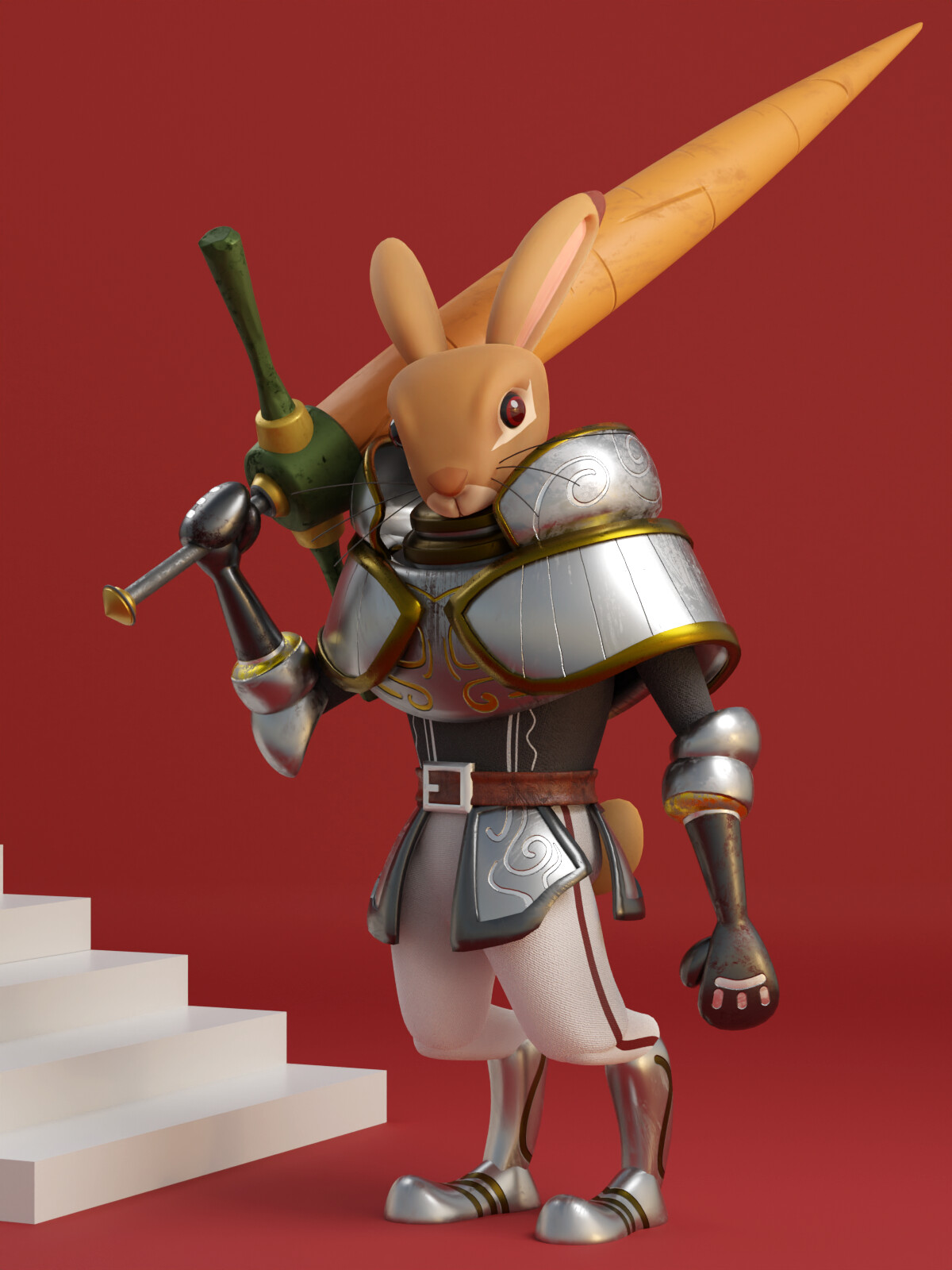 ArtStation - Rabbit Knight