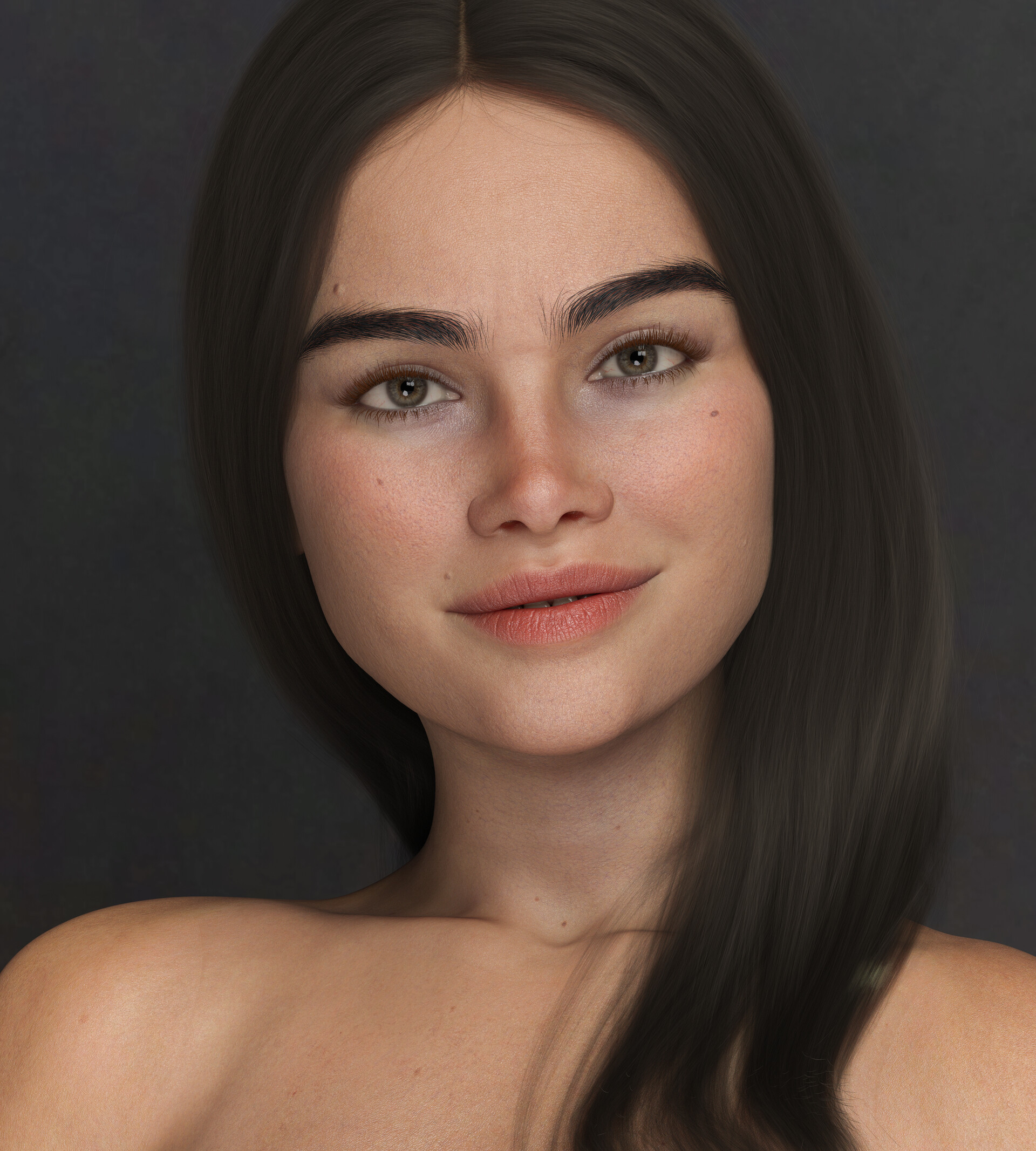 Drew Dudley - DAZ Genesis 9 Custom morph/shaders on skin(mixed)