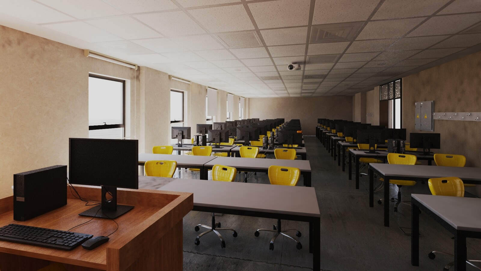 Mustafa Engin - 3D Modelling - Computer Lab