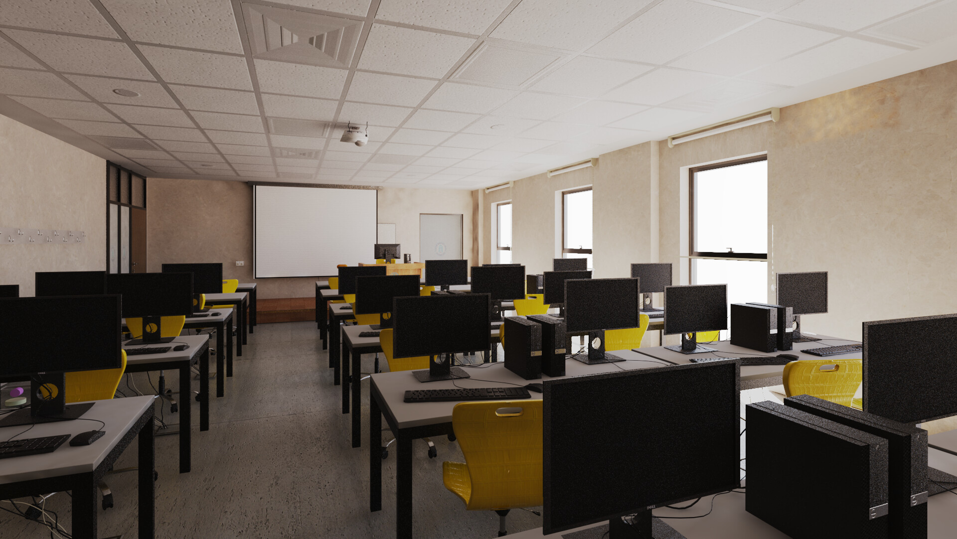 Mustafa Engin - 3D Modelling - Computer Lab