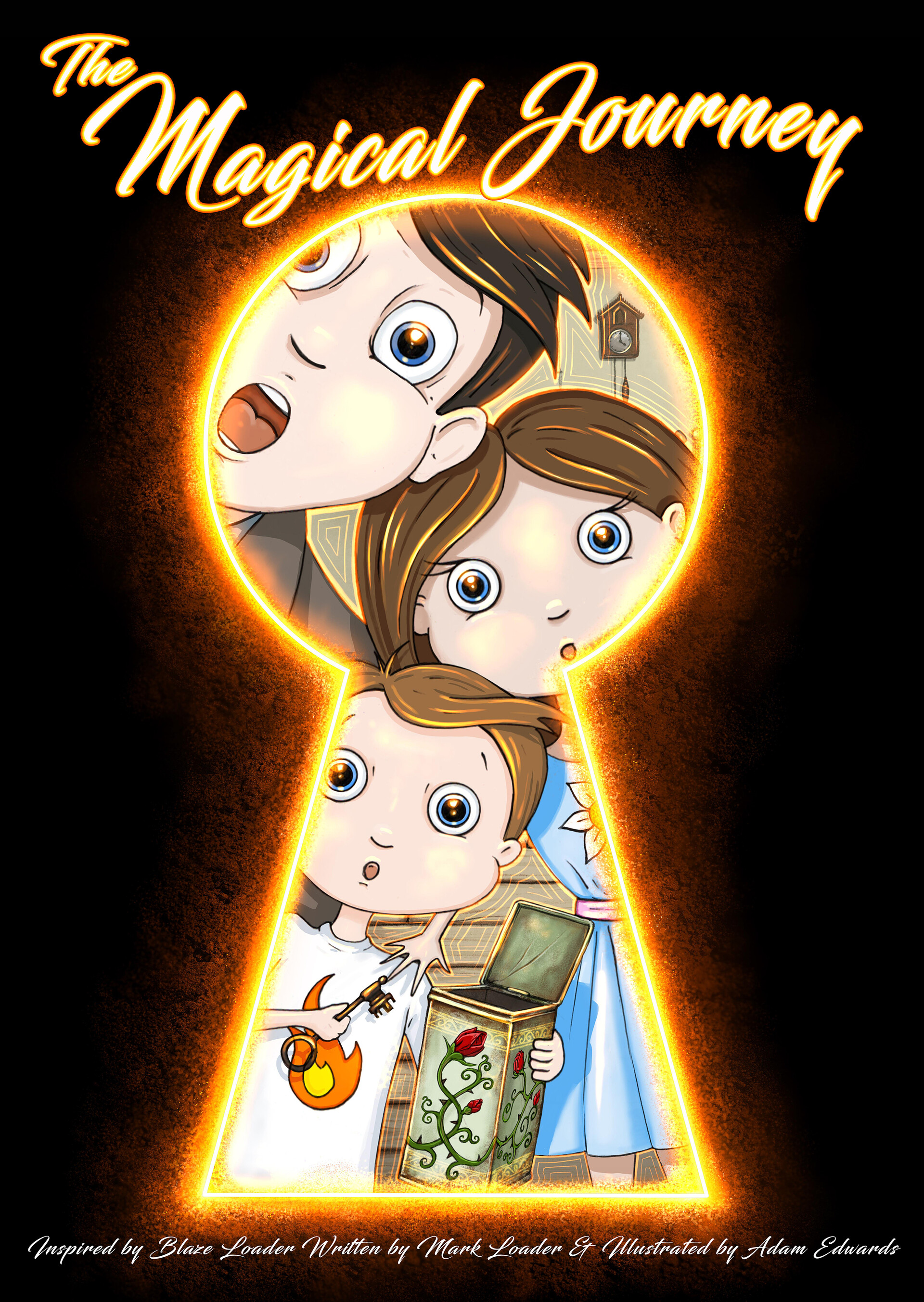 ArtStation - The Magical Journey (Book Cover)