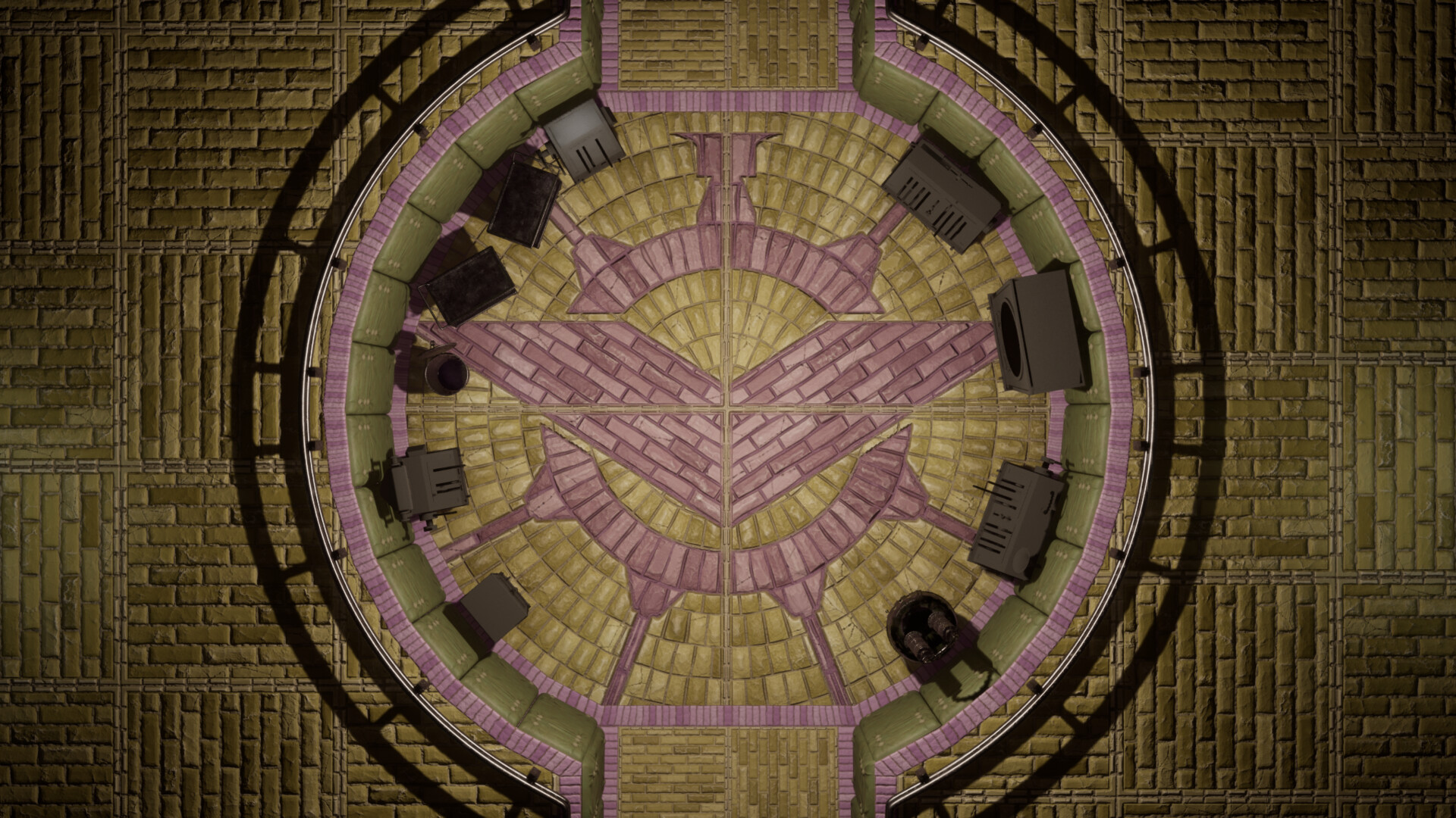 Kai Hoyland - Oddworld: Munch's Odysee - Vykker Logo Floor Material