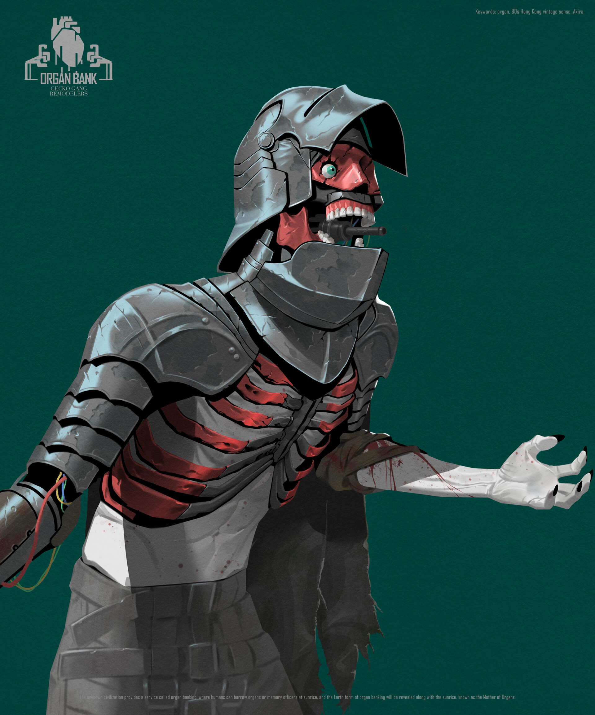 ArtStation - ORGAN BANK-GECKO GANG