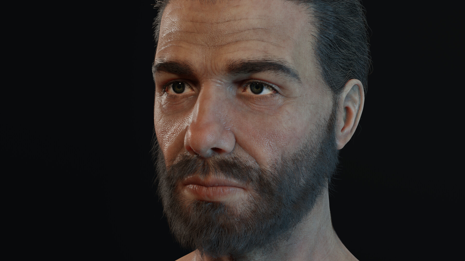 ArtStation - Male Portrait Study