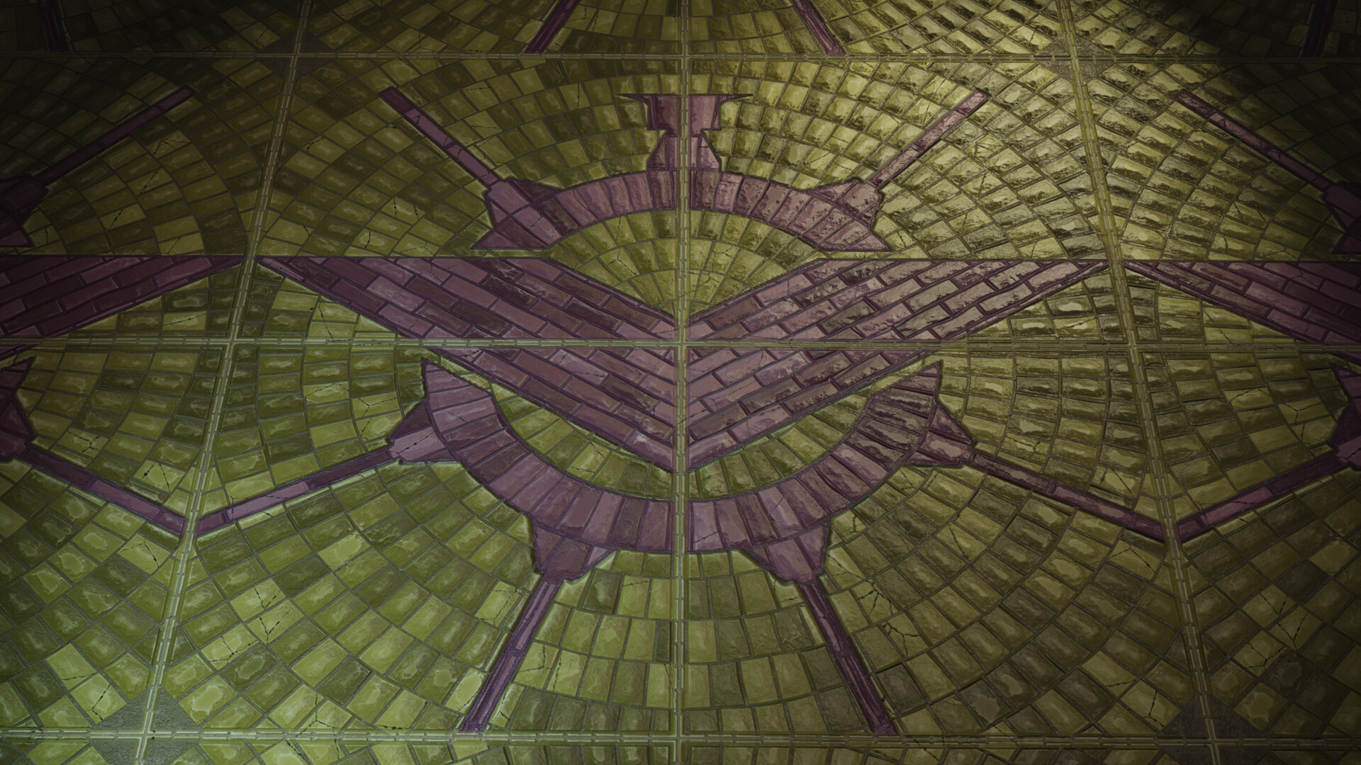 ArtStation - Oddworld: Munch's Odysee - Vykker Logo Floor Material