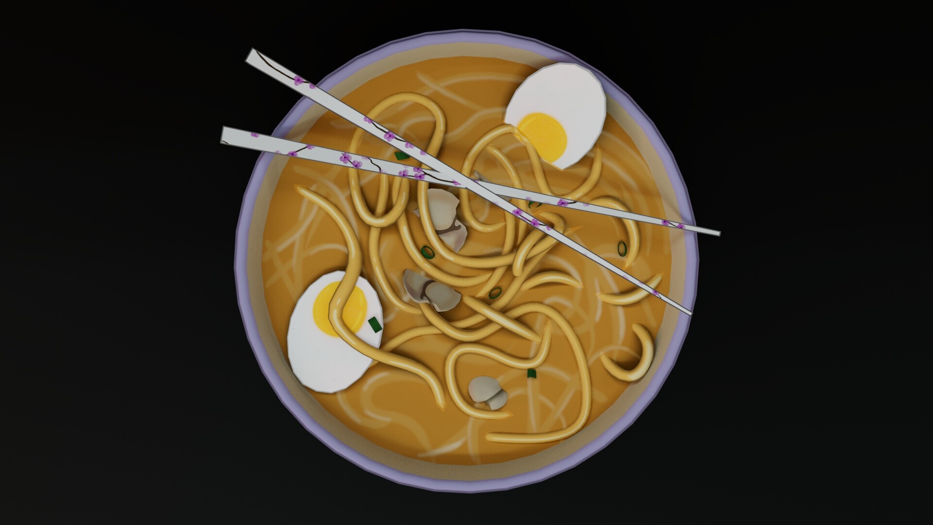 ArtStation - Stylized Ramen Bowl